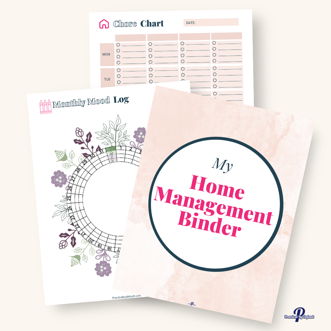 Home Management Binder - Practical by Default Shop