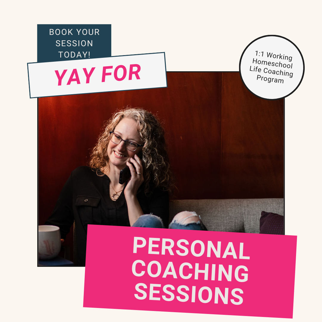 1:1 Working Homeschool Life Coaching Program - Practical by Default Shop